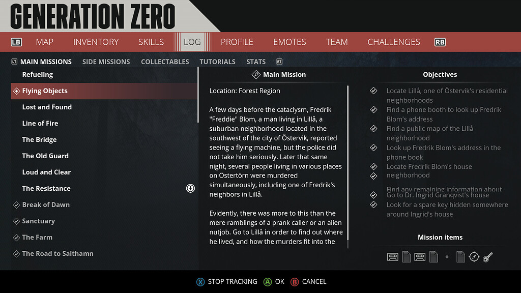 In Game Issue Need Of Helpexplanation Main Mission Issue Support And Bug Reports